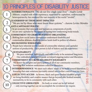 The 10 Principles of Disability Justice | Associated Students ...